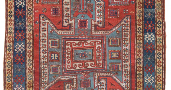 青山キリムハウス コレクションピース 絨毯 セヴァン・カザック絨毯 C25044