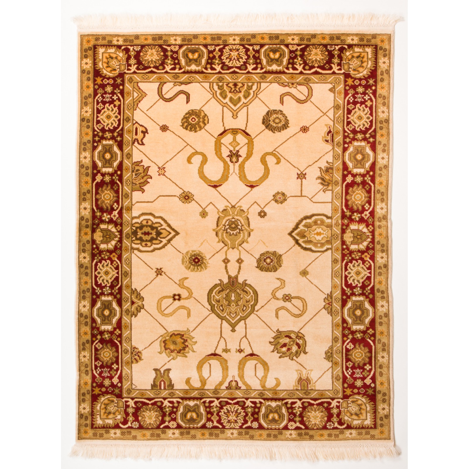 青山キリムハウス ニュー 絨毯 ウシャック絨毯 C27007