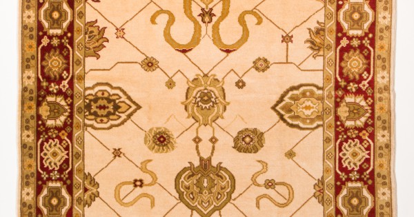 青山キリムハウス ニュー 絨毯 ウシャック絨毯 C27007